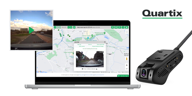 Quartix Launches Innovative Connected Dashcam for Expanding Telematics ...