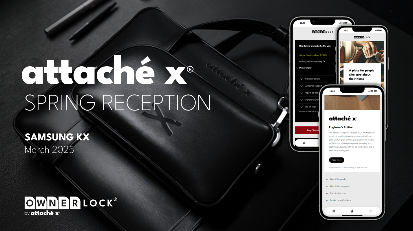 attaché x to Unveil Smart Briefcase Technology at Spring Reception 2025 ...